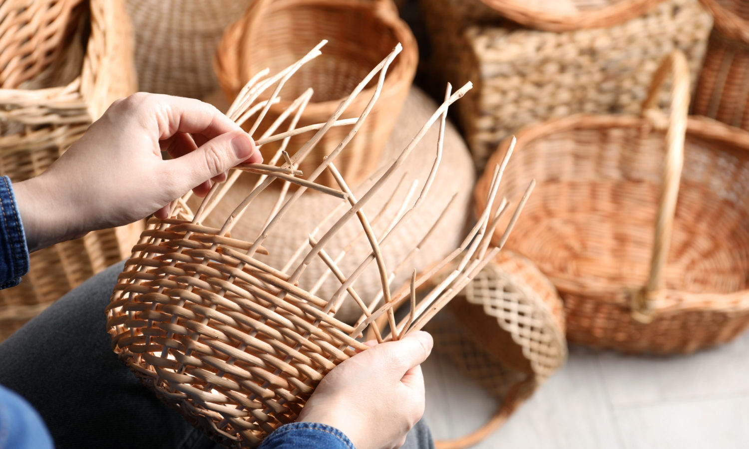 Vannerie - la libellule